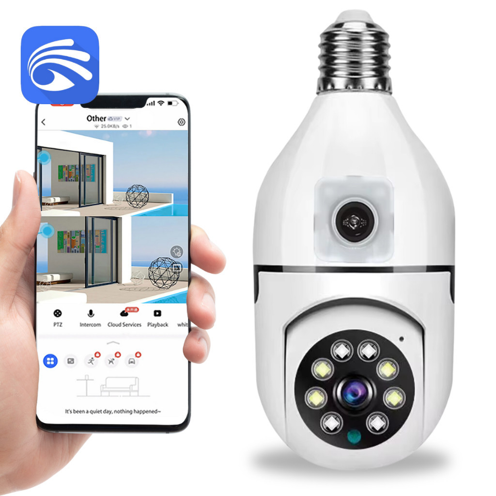 Wifi IP Dual Lens 2x 2MP Yoosee Security Camera Android iOS App ...