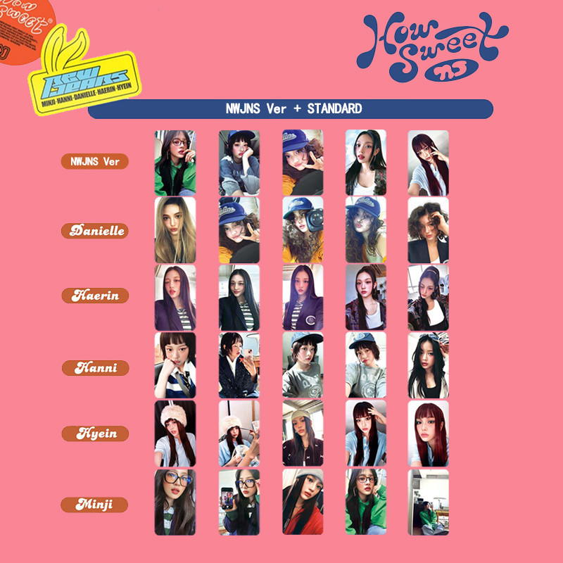 5-10pcs NJ Supernatural Bubble Gum How Sweet Lomo Cards X line friends ...