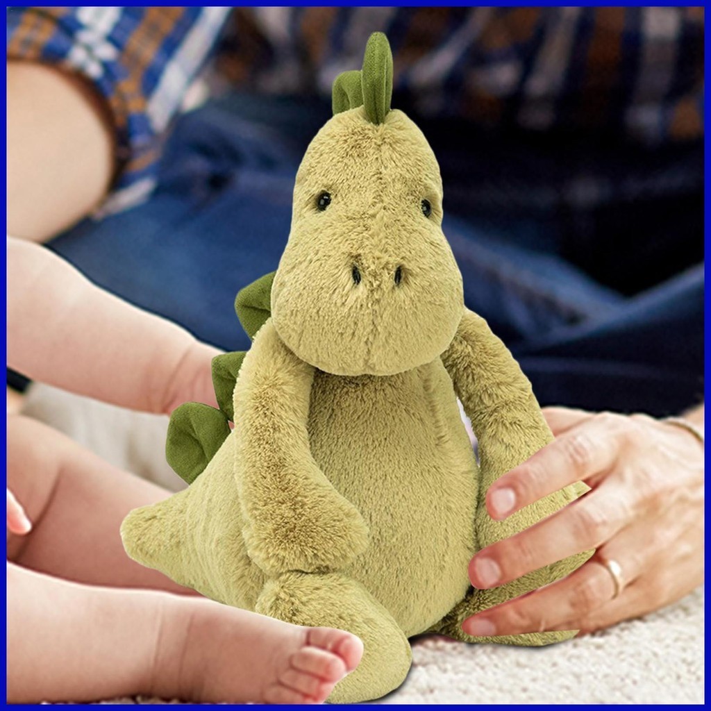 Dinosaur Stuffed Animal Cartoon Dinosaur Plushie 12 Inches Soft Dino ...