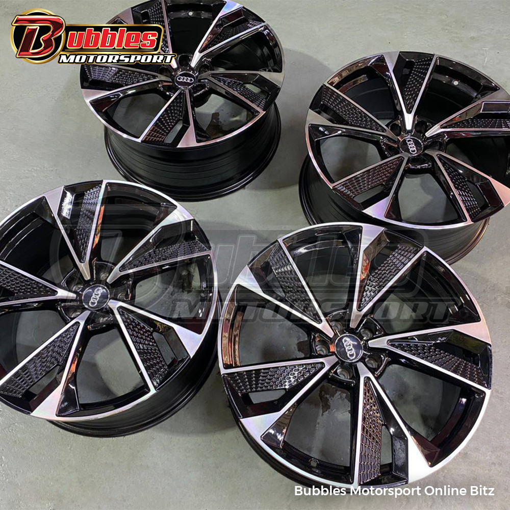 Audi 2020 RS7 A7 Sportback Rim Chrome Black Custom Forged Wheels ...