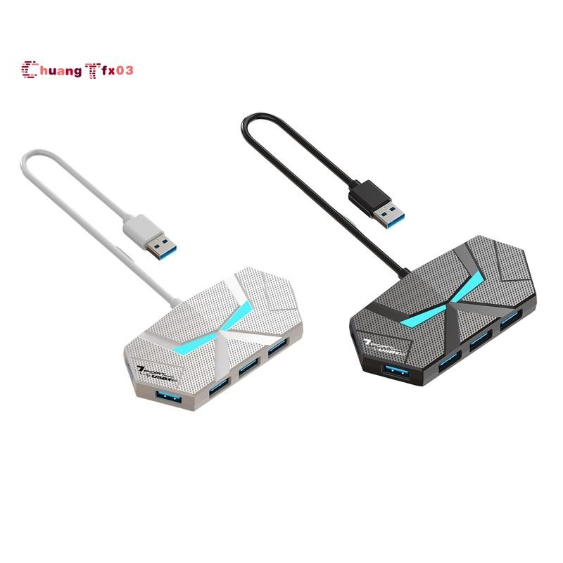 7 Ports USB 3.0 Type C HUB Expander 5Gbps High Speed OTG Adapter ...