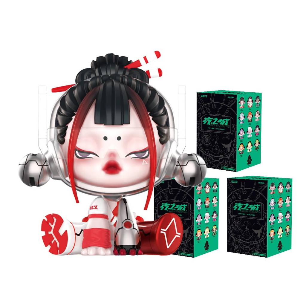 POP MART SKULLPANDA City of Night Series 1 Piece Pop Mart Gacha Gacha ...
