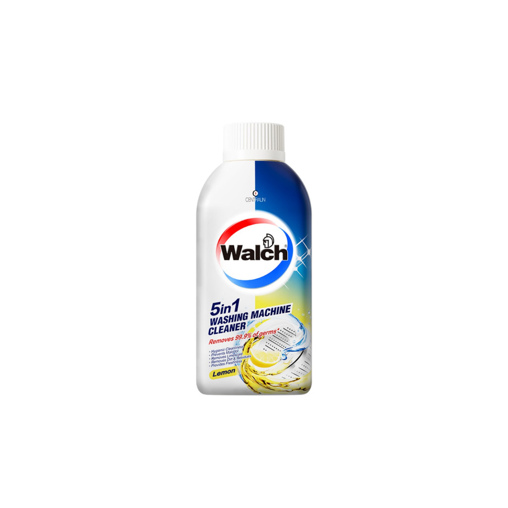 WALCH 5 In 1 Washing Machine Cleaner Original Pine Lemon 250ML | Shopee ...