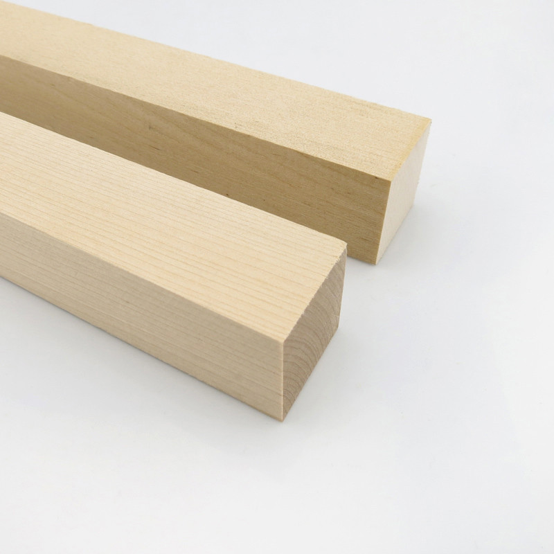 Birch Square Wood Strips Wood Block Wood diy Model Assembly Material ...