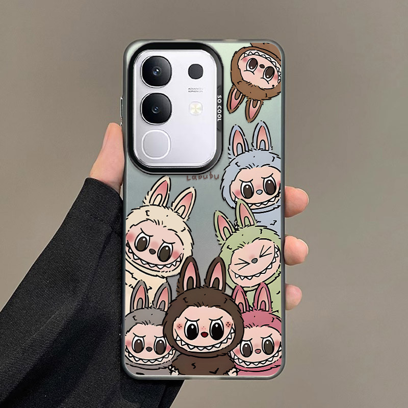 Vivo Y39 5G Y 39 Y29 4G Cute Matted Case Popmart labubu Plastic Cover ...
