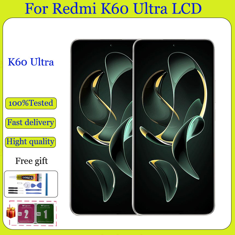 Original AMOLED For Redmi K60 K60 Pro K60E K60 Ultra LCD Display Touch ...