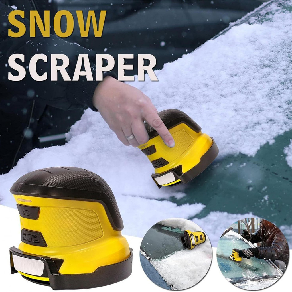 SDR- Car Windshield Electric Snow Scraper with Sharp Blades No Scratch ...