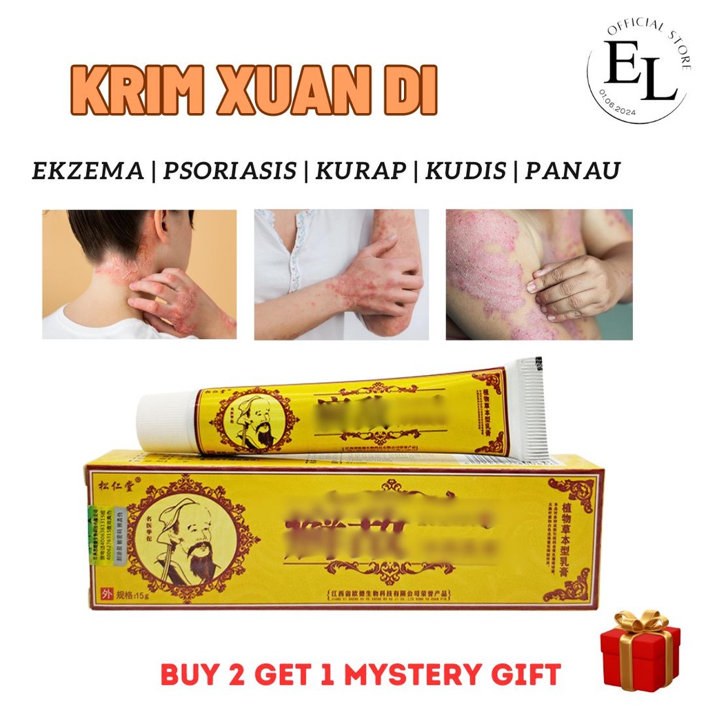 !! Ready Stock !! Krim Herba Gatal/Panau/Ruam/Kudis/Kurap/Ringworm ...