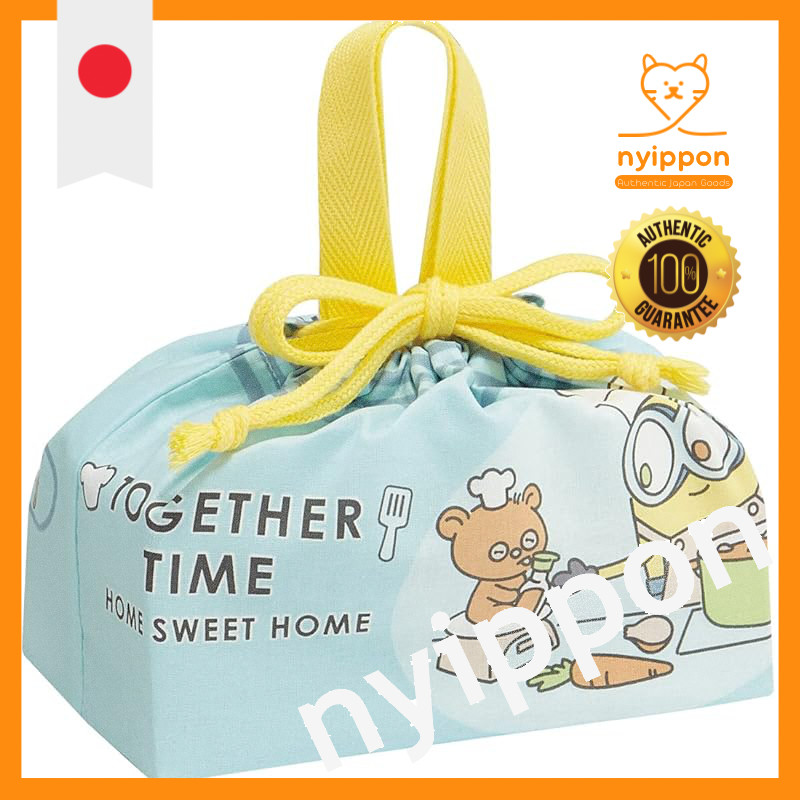 Skater Kids Lunch Drawstring Bag Minions 23 Made in Japan KB7-A | Shopee Malaysia