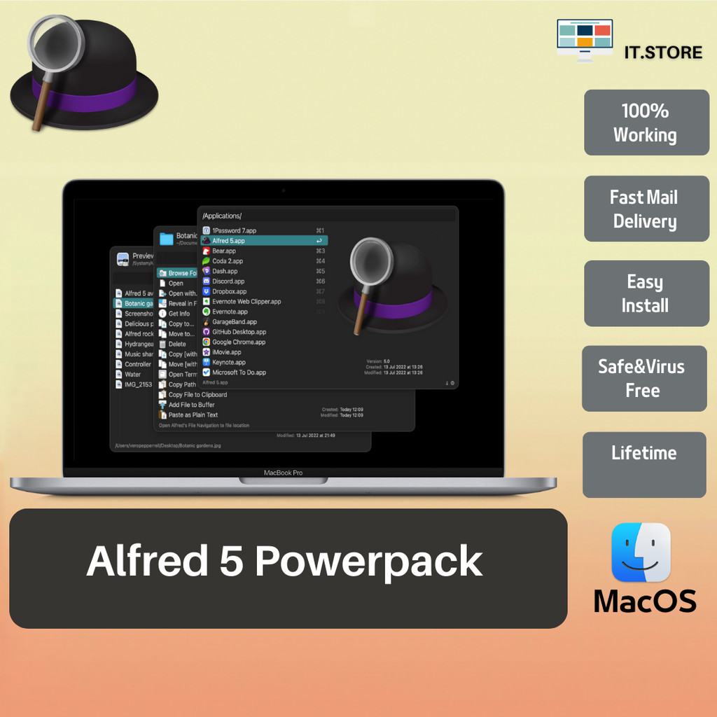 Alfred 5 Powerpack – Powerful productivity app with advanced search ...