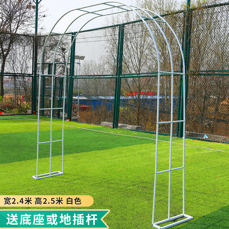 Gerbang Bunga Stand Taman Tanaman Bunga Vine Stand Tebal Anggur Anggur ...