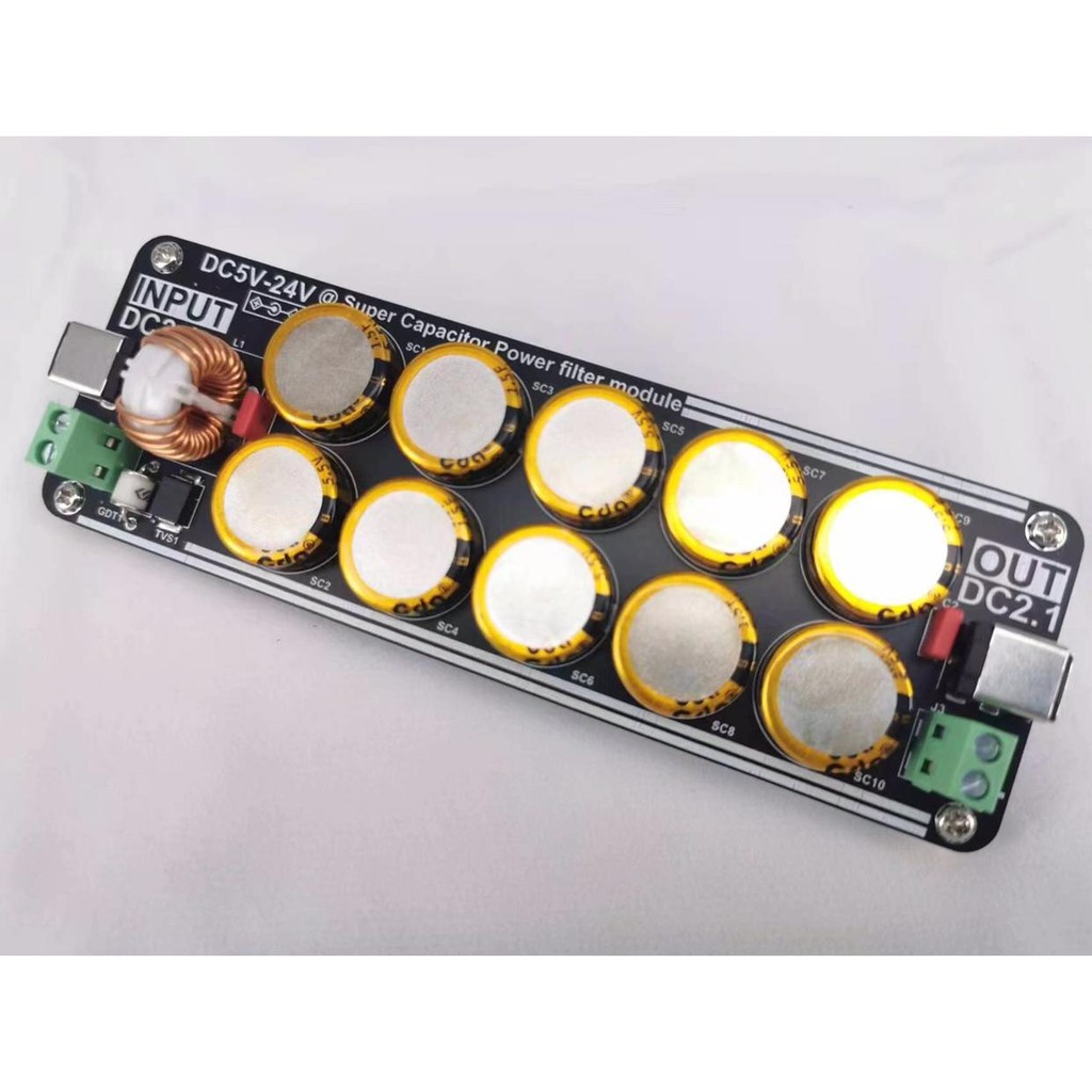 5v-24v Super Capacitor Filter 5V-24V Super Capacitor Filter Board ...