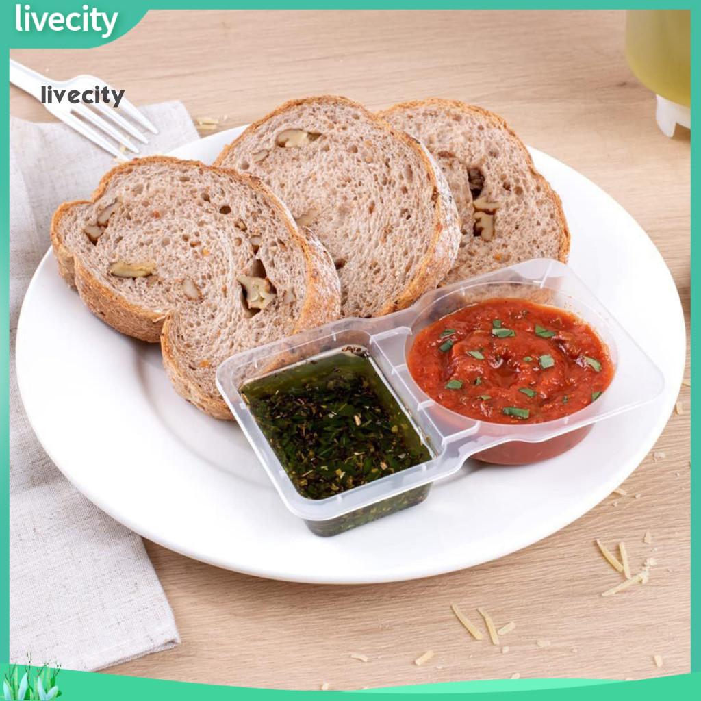 livecity| Condiment Caddy with Compartments Multi-compartment Condiment ...