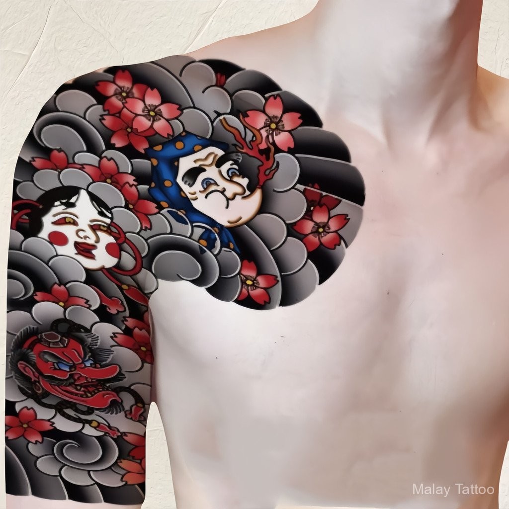 Full-arm Tattoo Stickers Environmentally Friendly Materials Tattoo ...