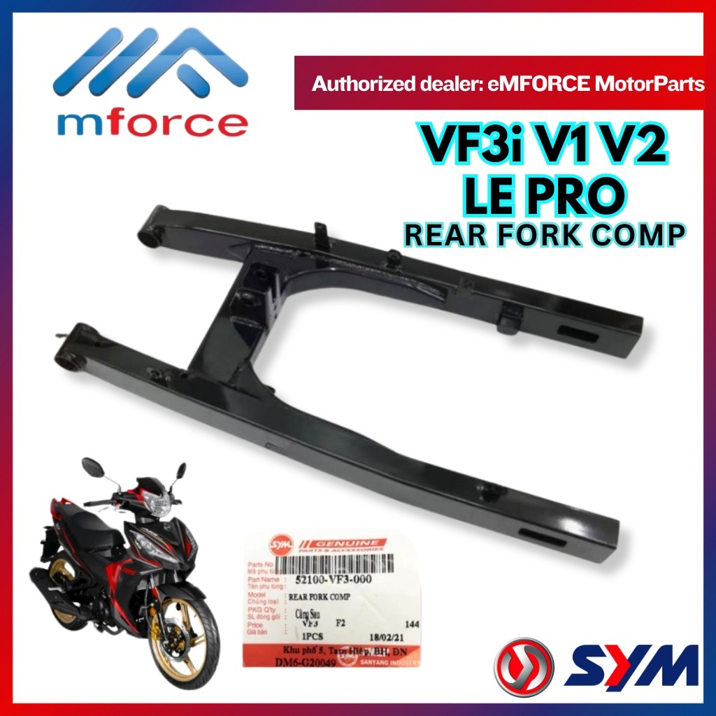 SYM VF3 VF3i-185 VF3i SWING ARM BELAKANG REAR FORK COMP 52100-VF3-000 ...