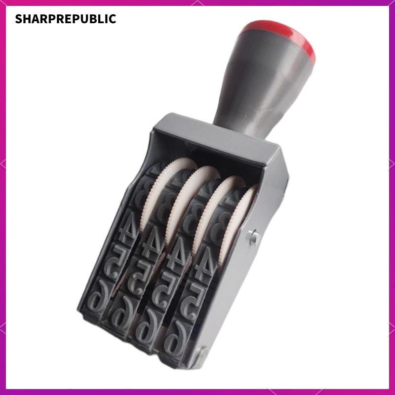 [SharprepublicMY] Numbering Stamp Numbering Stamp Trolley Business ...
