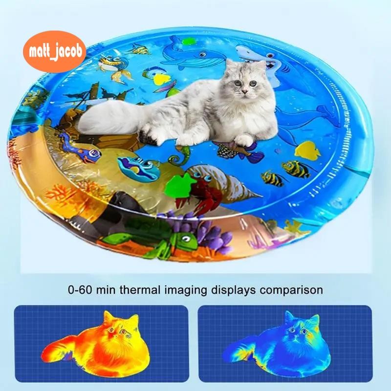 Sensor Water Playmat Sensing Play Mat for Pet Cat Cooling Effect ...