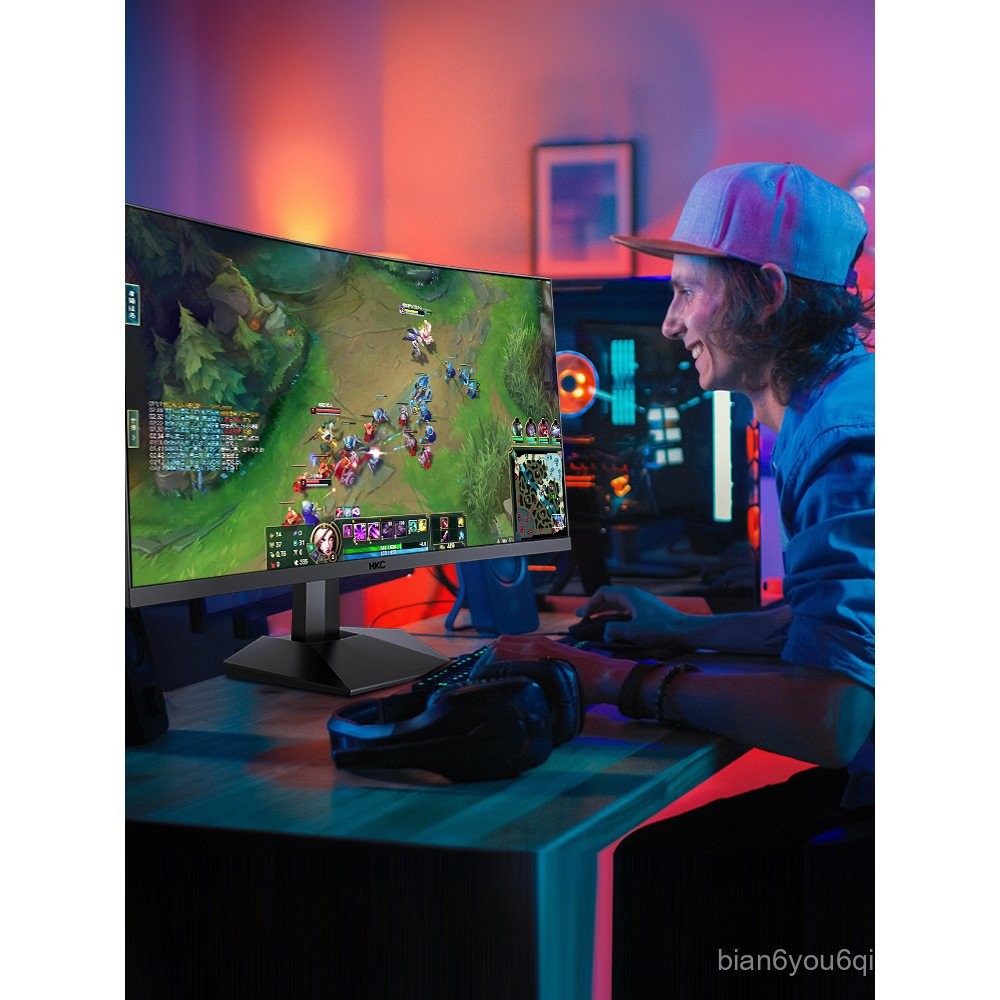 Hkc Display 27 Inch 2K180HZ White Gaming 240HZ Computer IG27Q Curved 4K Screen G27H2 | Shopee ...