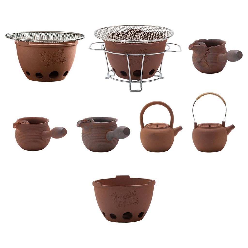 [uguuiya] Clay Grill Japanese Multifunctional Portable Camping Grill ...