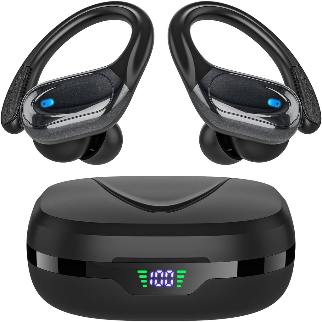 Fon Telinga Wayarles, Fon Kepala Bluetooth Sukan, Putik Telinga dengan ...