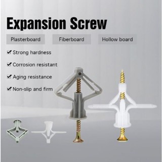 100pcs Partition Ceiling Plaster Expansion Screw Aircraft Screw ...