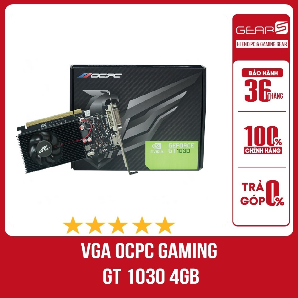 Ocpc Gaming GT1030 4G Video Card Genuine | Shopee Malaysia
