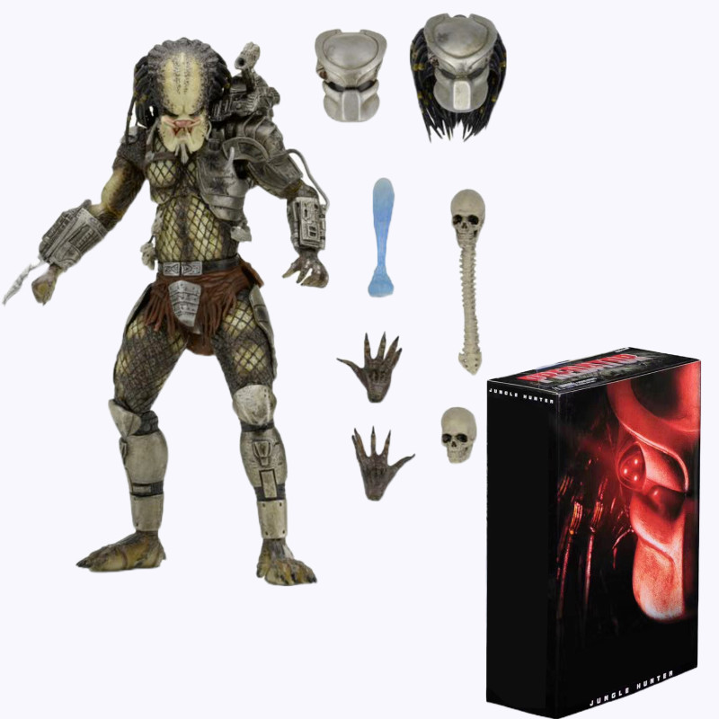 [Domybestshop.my] NECA Predator Jungle Hunter Ultimate 7\" 1:12 Toy ...