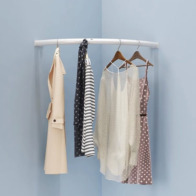 Perforation-free Drying Rack Folding Clothes Drying Rack Simple Wall ...