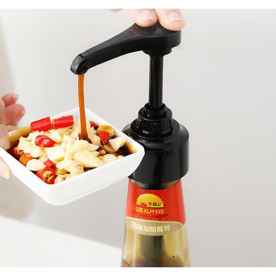 Random Color Sauce head pump dispenser bottle pressure push type sos ...