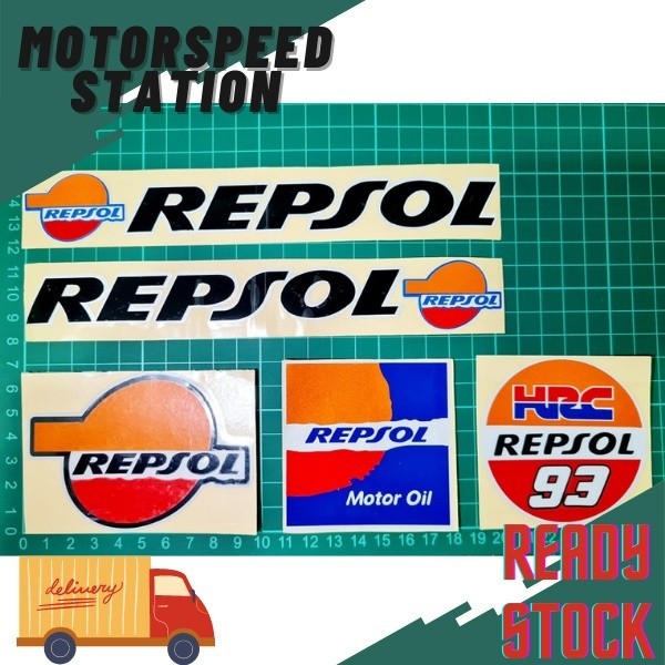 STICKER CUTTING Repsol REFLECTIVE PANTUL Stiker Motor | Shopee Malaysia