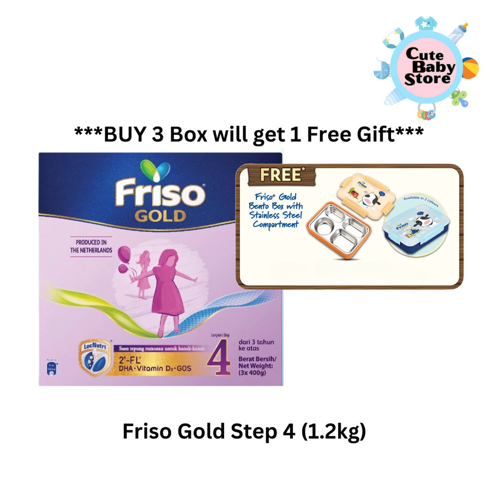 Friso Gold Step 4 Milk Formula (1.2kg) | Shopee Malaysia
