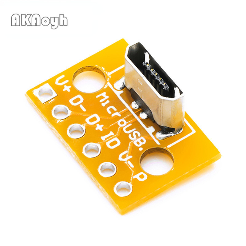 Vertical MiCroUSB Female Socket 180 Degree Vertical Female Head Test ...