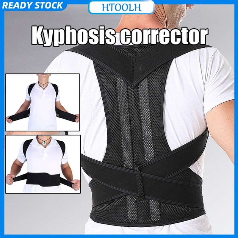 Posture Corrector Back Support Belt Relieve Back Pain Shoulder ...