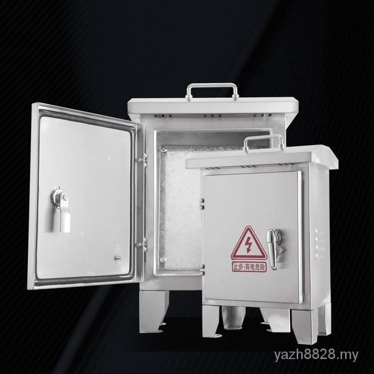 Outdoor Waterproof Stainless Steel Distribution Box Floor-standing ...