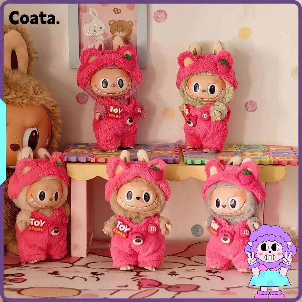 COATA Labubu Doll Clothes, Cartoon Handmade Labubu Pajamas, Kawaii Hair ...