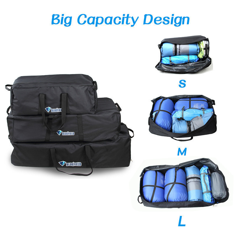 【Ship in 24h】150L Camping Storage Bag Bluefield Travel Bag Waterproof ...