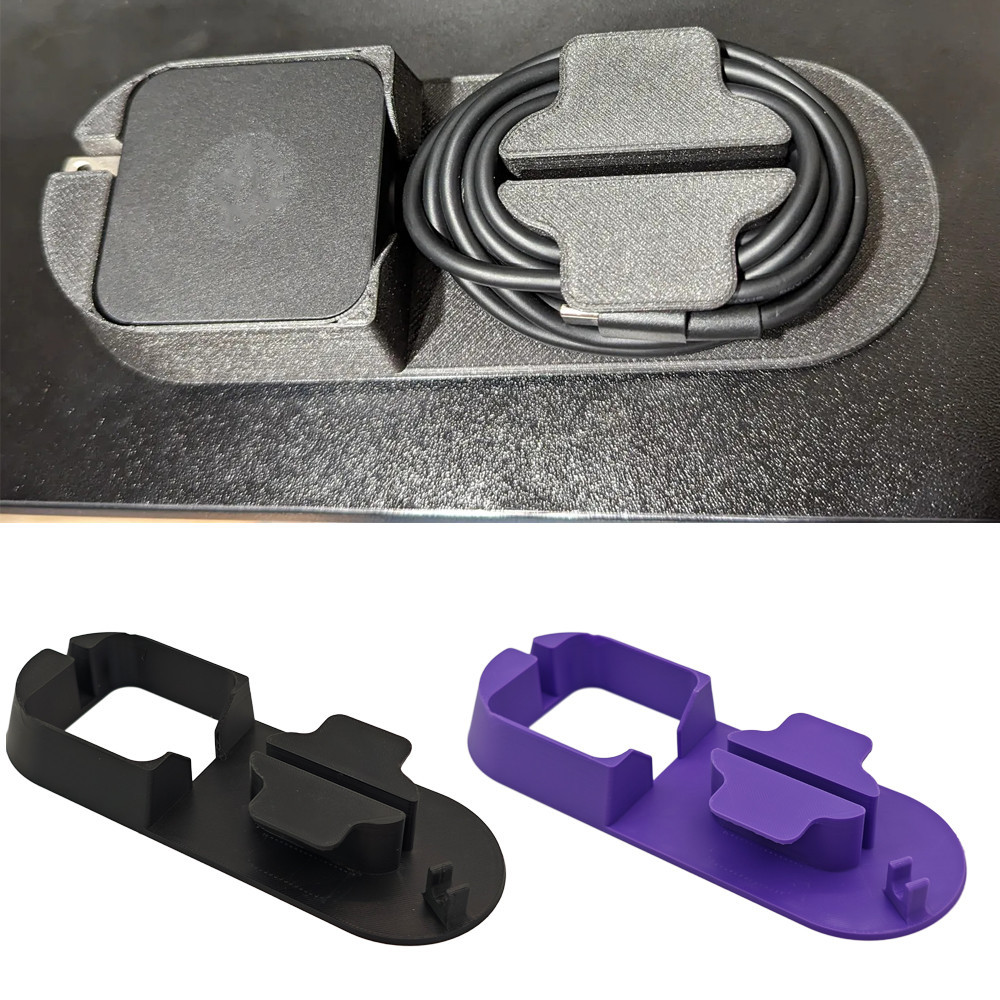 Holder For Steam Deck Oled Charger Storage Game Console Holder And Power Ac Adapter For Steam