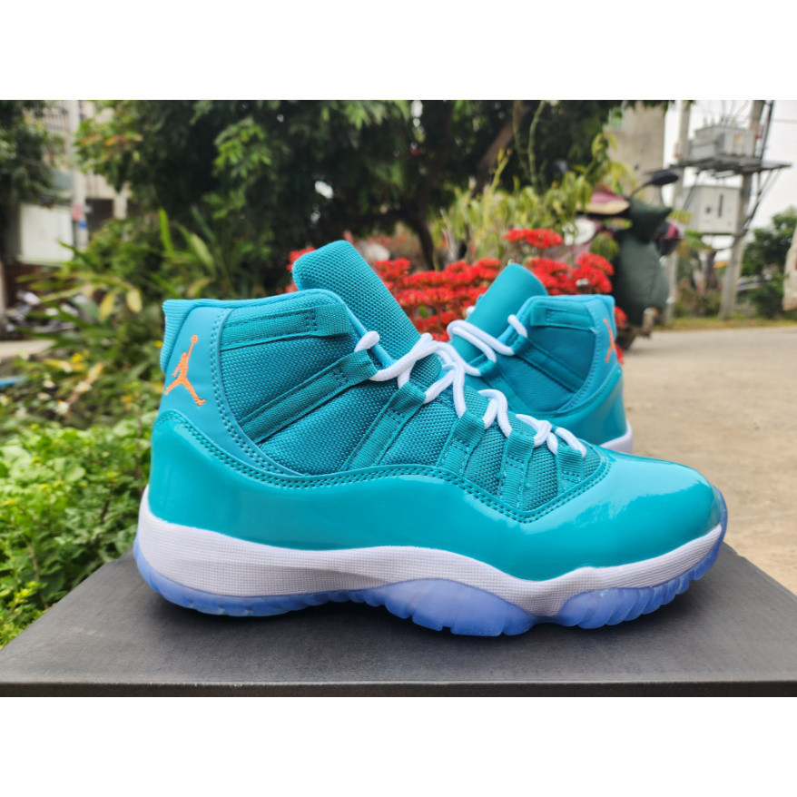 hot Air Jordan 11 Retro High Light moonlight white Running Shoes AJ11 ...