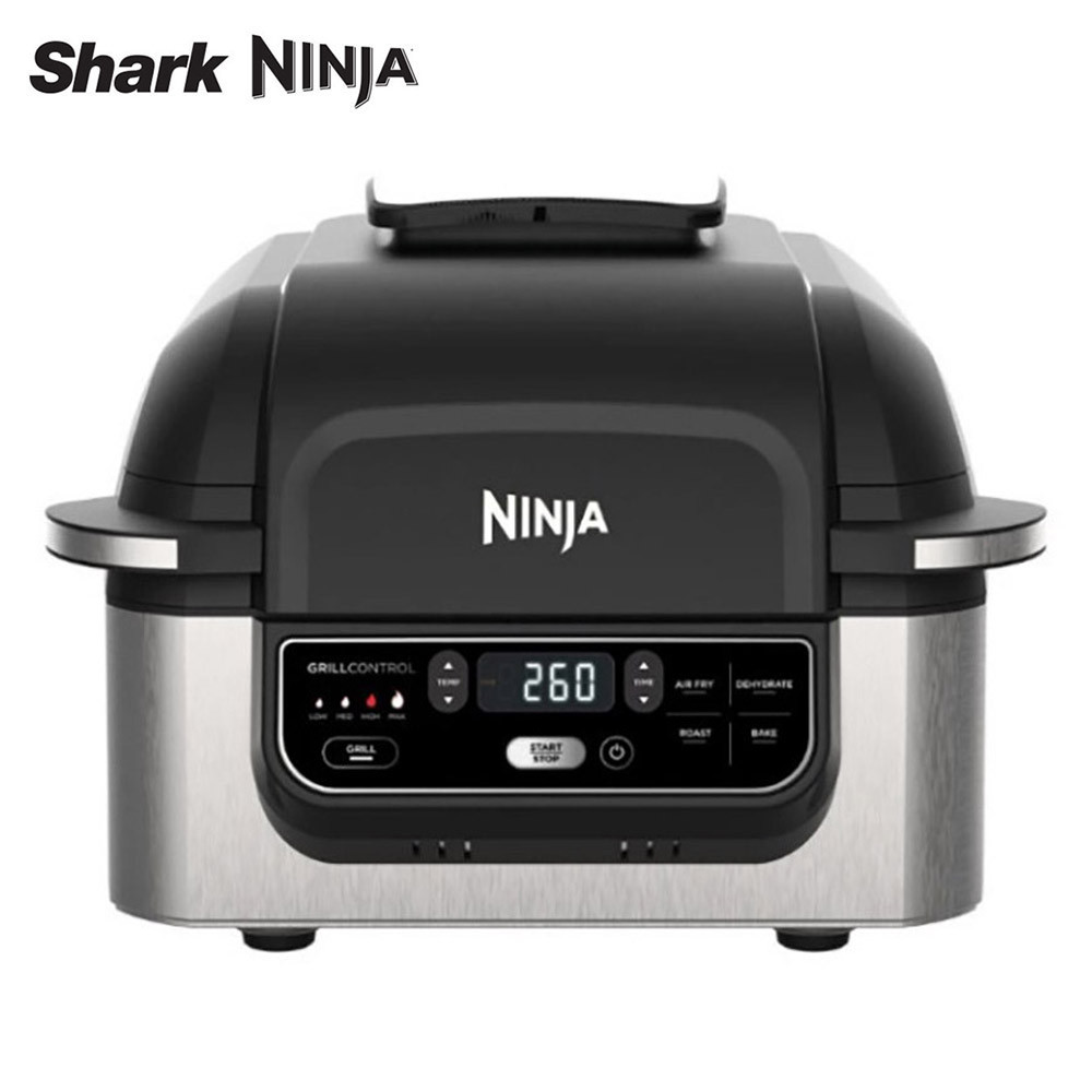 SHARK NINJA AG301KR 5in1 Air Grill Fryer Oven Roast Bake UP | Shopee ...