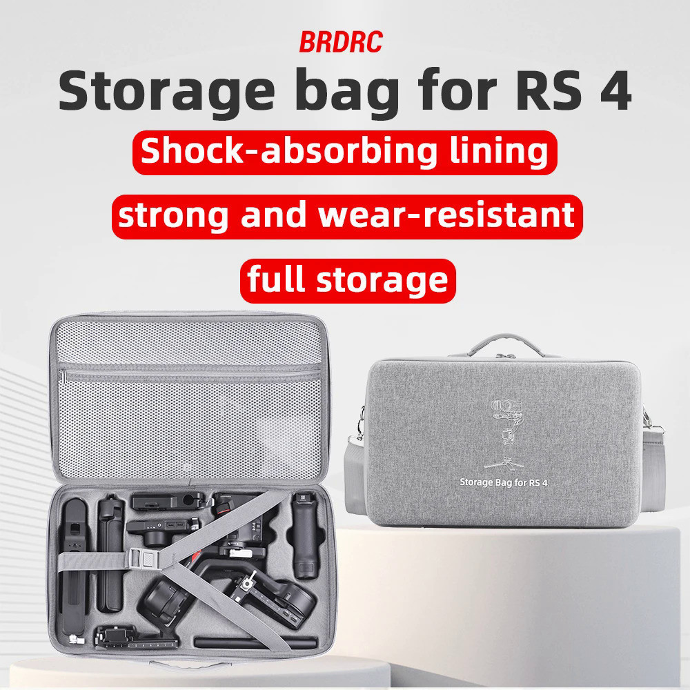 Carrying Case for DJI Ronin RS 4 Storage Box Splash-proof Shoulder Bag ...