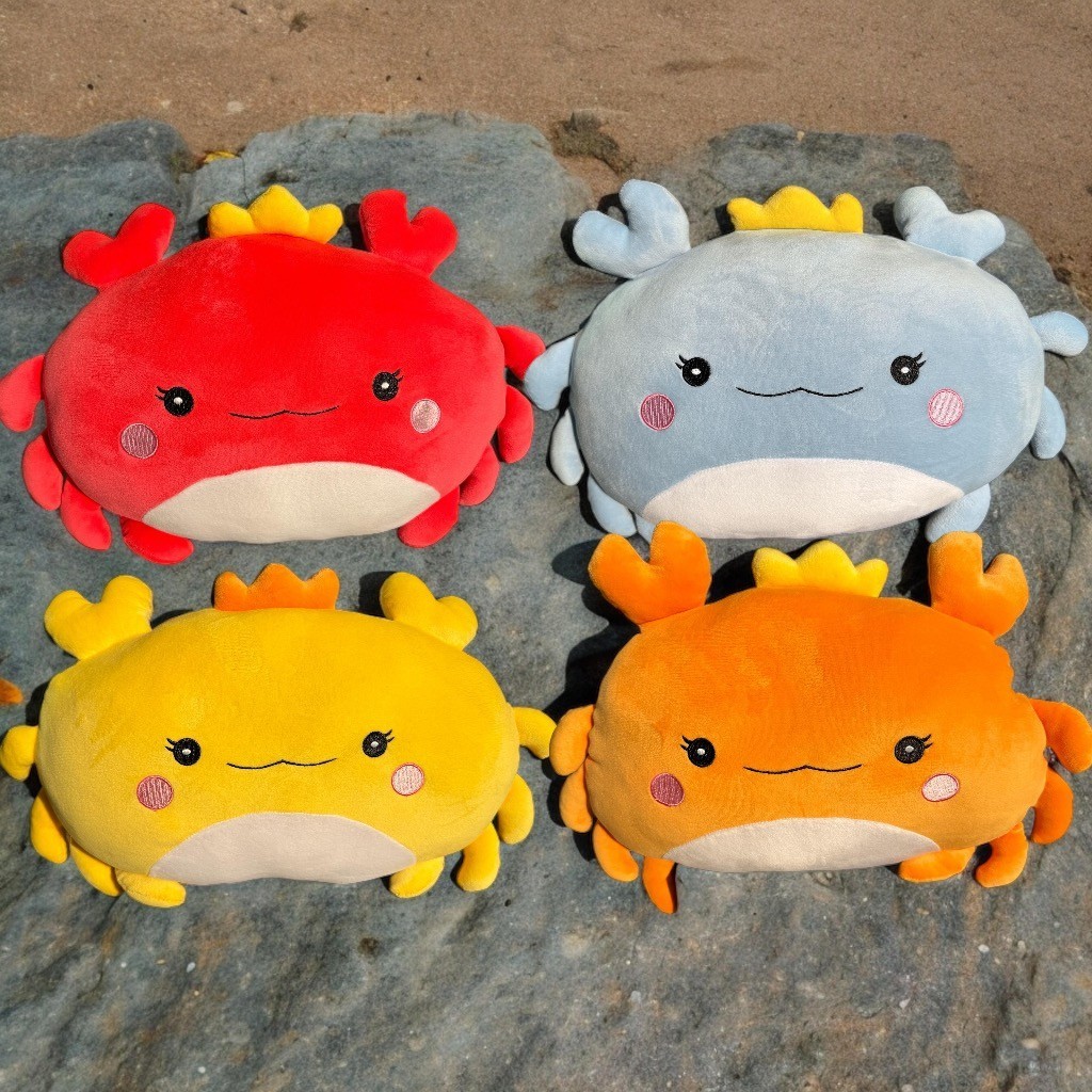 Crown Crab Doll/King Crab 45x30 cm | Shopee Malaysia
