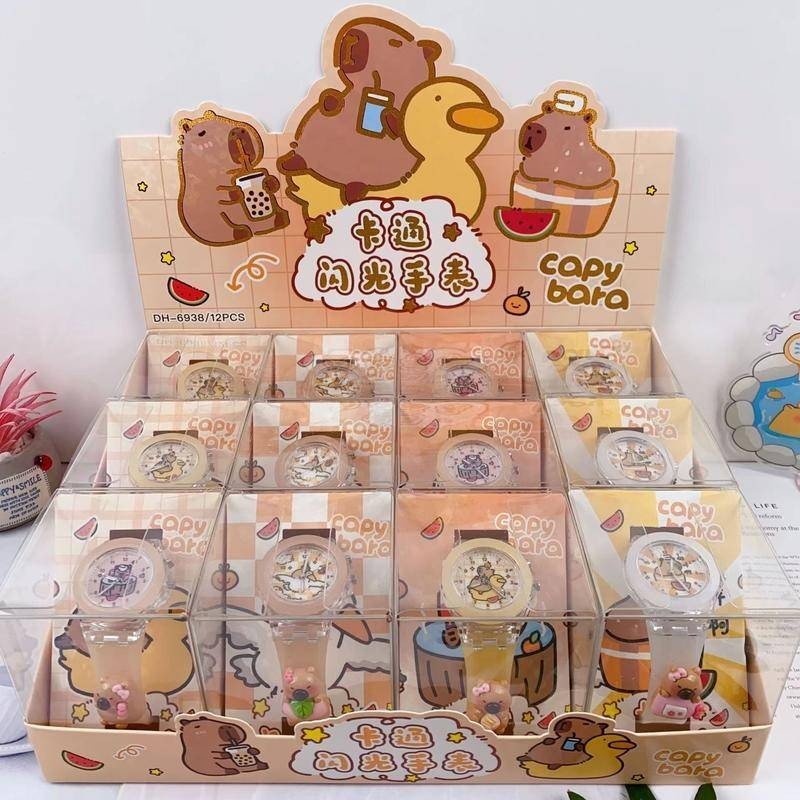 New Capybara Cartoon Watch 3D Cartoon Kids Birthday Gift Old Girl Boy ...