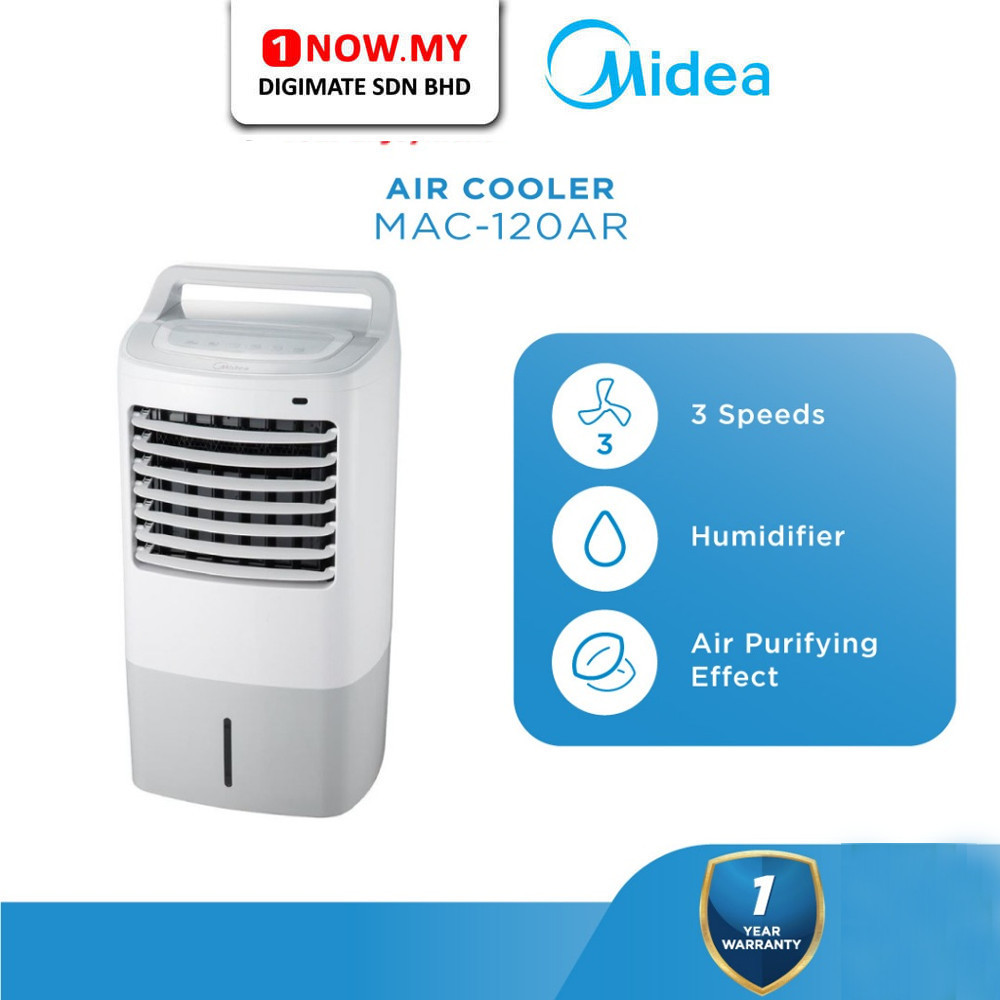 MIDEA 10L Air Cooler MAC-120AR | Air purifier, Humidifier, Multi ...
