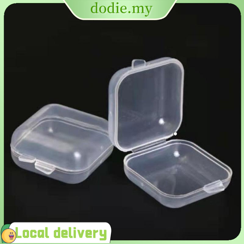 【Malaysia stock】 Transparent plastic small box mini storage box ...