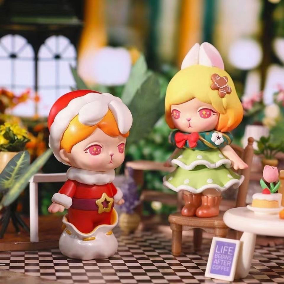 POP MART 正版 BUNNY2021圣诞系列 popmart official art toy Christmas gift ...