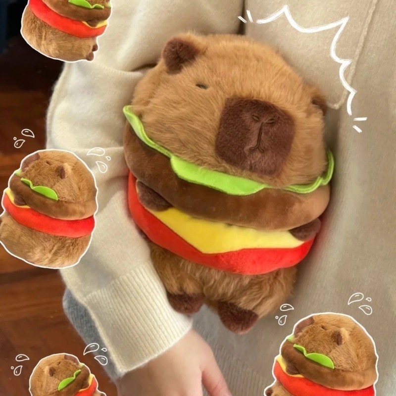 Lovely Snotty Capybara Plush Simulation Animals Nasal Mucus Capibara ...