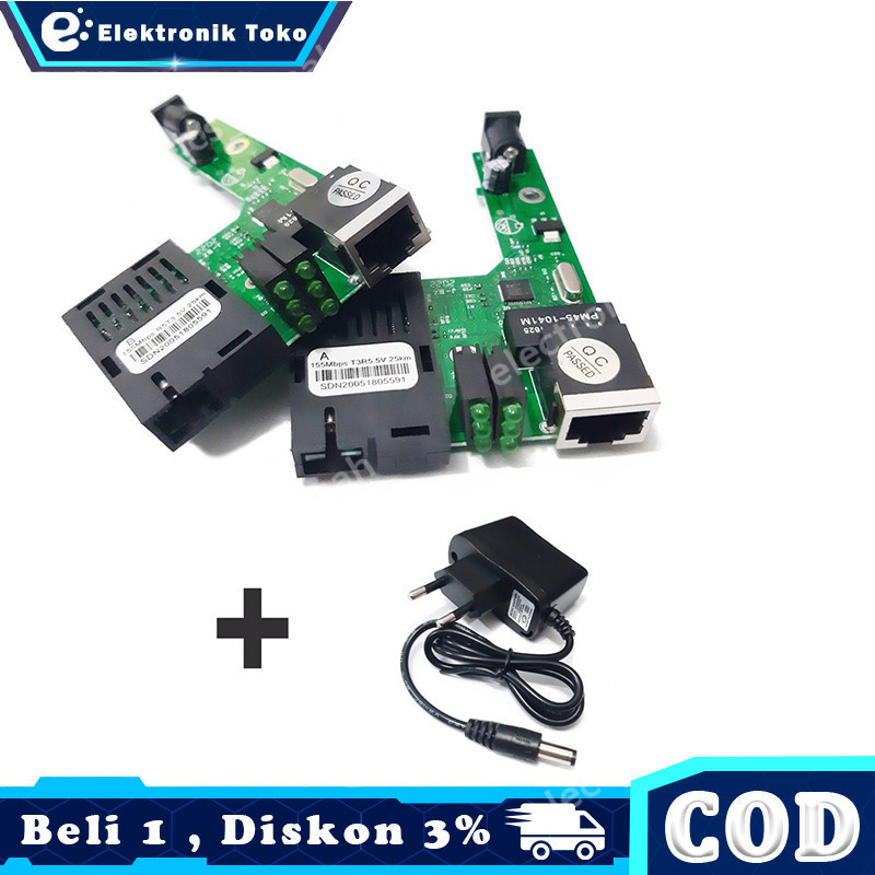 Pcb Board HTB-3100 A+B Side A Side B Fiber Optic Media Converter PCB ...