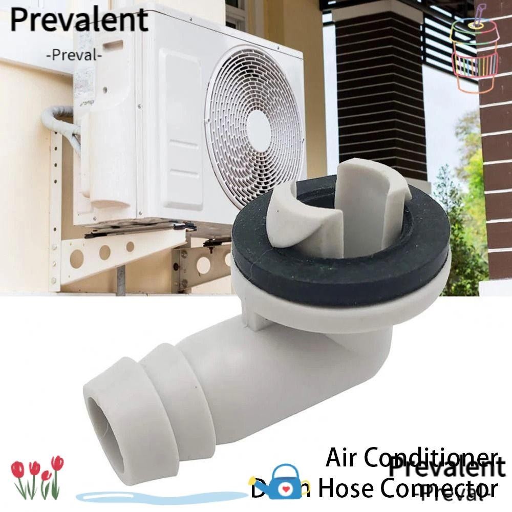 PREVAL 1Pcs Air Conditioner Drain Connector, Pipe Fittings Plastic AC ...