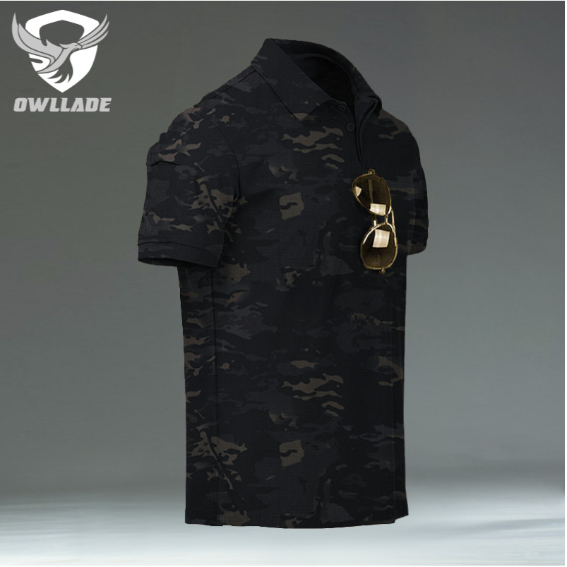 OWLLADE Tactical Polo for Men in Night IXP A01 2T | Shopee Malaysia