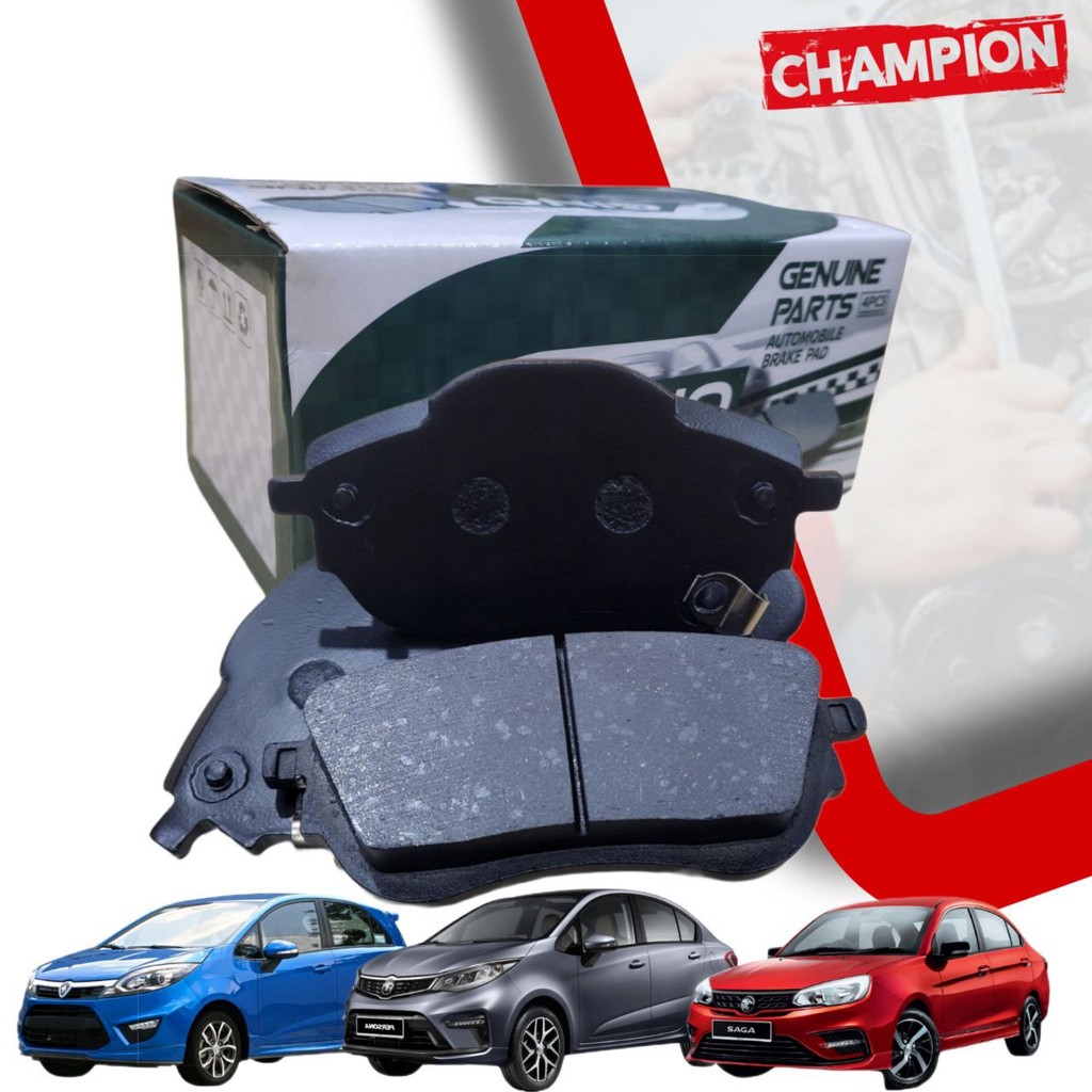 🚨 GINO 🚨 BRAKE PAD FRONT FOR PROTON SAGA VVT / PROTON IRIZ / PROTON ...